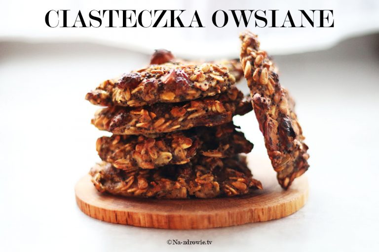 Piernikowe ciasteczka owsiane - NAJLEPSZE - Na zdrowie!